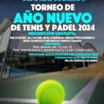 Torneo Año Nuevo de Tenis y Pádel. Comienzan las inscripciones - Illescas Al Día Información
